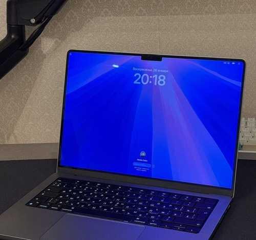 MacBook 14 Pro, M1 Pro, 16 Gb, 512 Gb, Space Gray