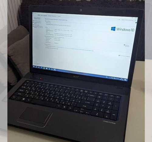 Ноутбук acer aspire 7741 zG