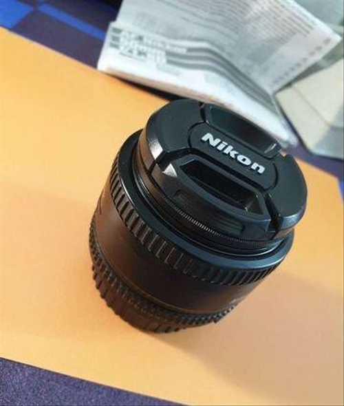Объектив Nikon 50mm f/1,8 D AF Nikkor