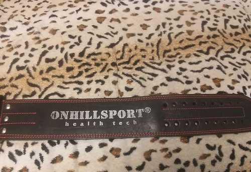 Пояс OnhillSport тяжёлоотлетический XS - 81 см