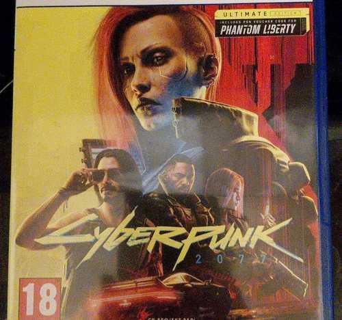 Cyberpunk 2077 phantom liberty ps5 диск