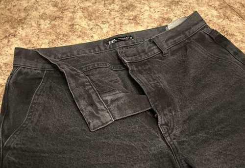 Zara мужские джинсы черные
