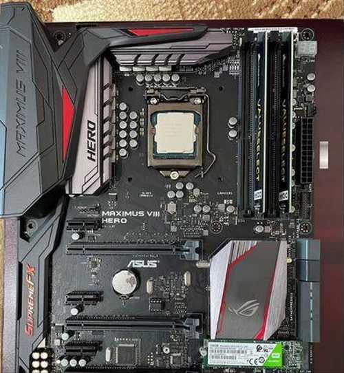 Asus maximus viii hero+i7700K+16Gb+ssd 120gb