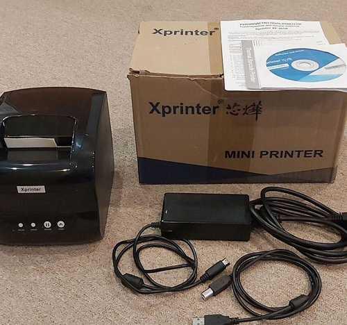 Термопринтер этикеток и чеков xprinter 365B