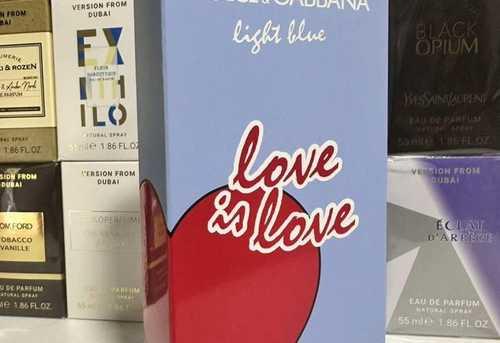 Dolce & Gabbana Light Blue Love Is Love Pour