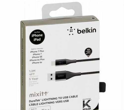 Кабель Belkin Kevlar iPhone 5/8/X Нейлон Опт/Розн