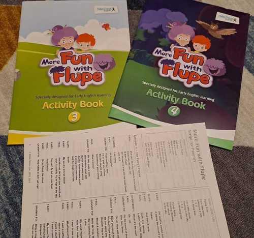 Helen Doron Fun this Flupe новые рабочие тетради