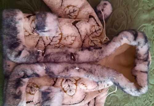 Полушубок для девочки