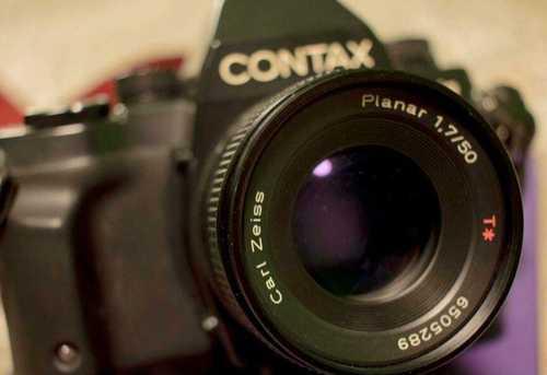 Фотокамера Contax Aria + Zeiss Planar T* 50m f1.7