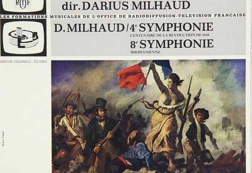 Винтаж - разное - D. milhaud - 4e symphonie (cente