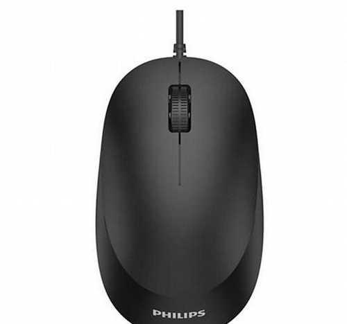 Мышь Philips SPK7207 Wired Mouse, черная