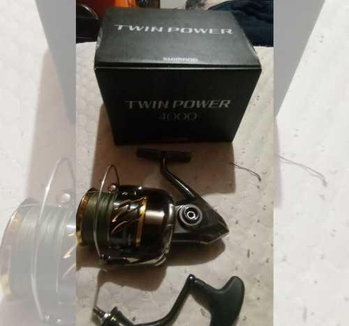 Катушка shimano 20 twin power 4000