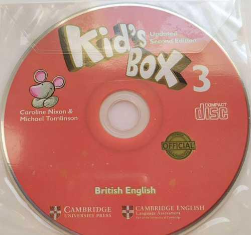 Диск и pupils book kids box 3