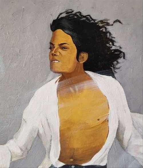 Картина маслом Майкл Джексон