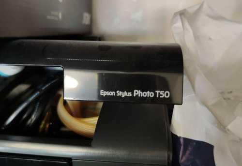 Цветной струйный принтер Epson Stylus Photo T50