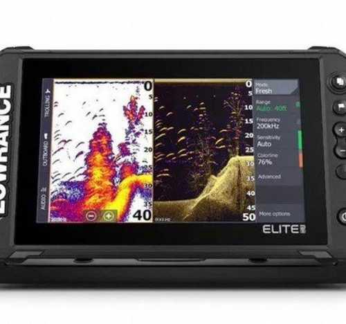 Картплоттер-эхолот lowrance elite fs9 3in1 (Рус)