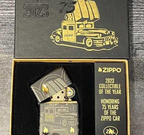 Zippo Car 75-th. Лимит 1 из 10 000. NEW