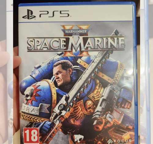 Warhammer 40000 space marine 2 ps5 диск