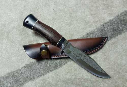 Нож охотника с кожаными ножнами нож для забоя