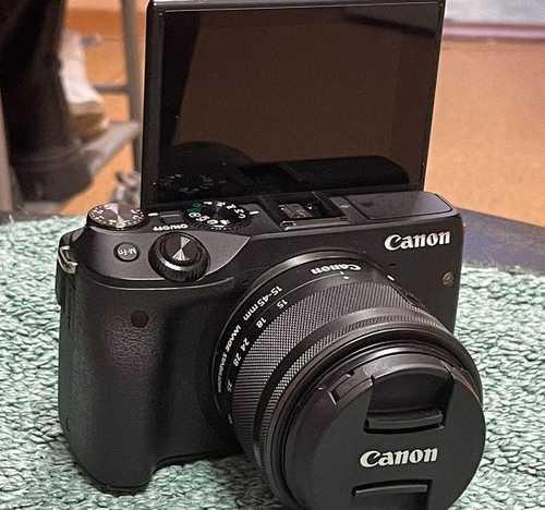 Canon EOS M3 и 15-45 Canon ef-m объектив