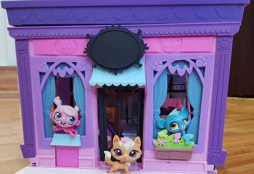 Little pet shop домик зоомагазин с питомцами