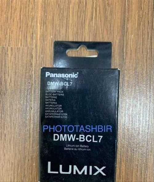 Аккумулятор panasonic DMW-BCL7 (DE-A60)