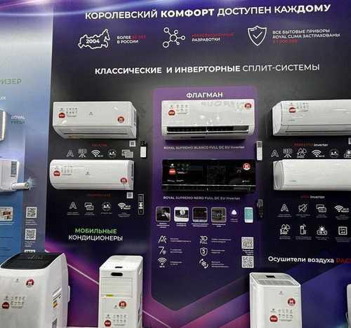 Кондиционер сплит система Royal Clima