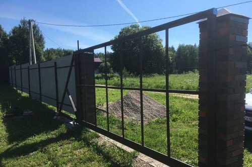 Каркас откатных ворот