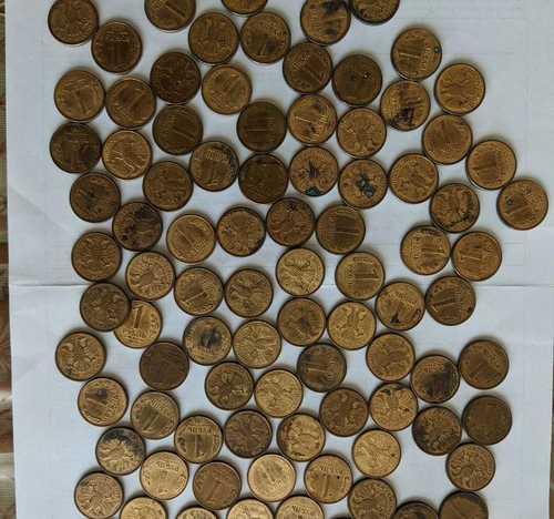 1 рубль 1992г 100шт