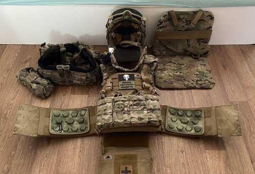 Бронежилет с плитами бр5