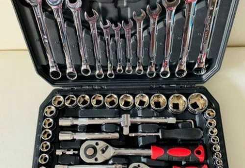 Набор инструментов ключи головки 61 элемент