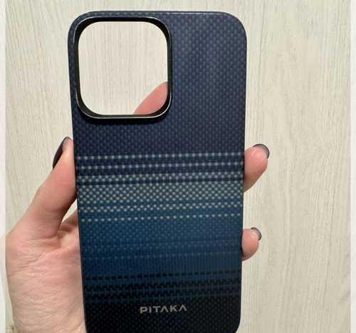 Чехол на iPhone 15 pro max pitaka оригинал