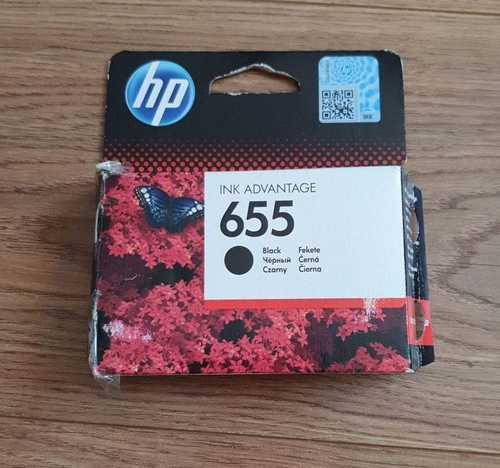 Картридж HP 655 Black CZ109AE