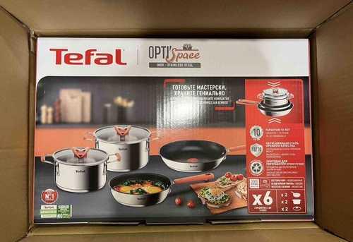 Набор посуды tefal opti'Space G720S604 Tefal