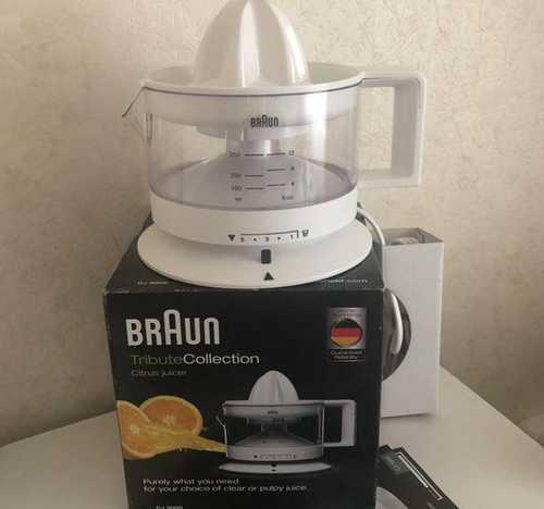 Соковыжималка новая Braun CJ3000