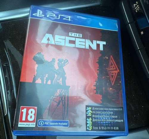 Диск PS4 ascent