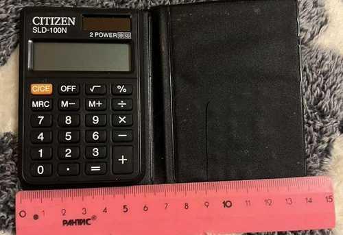Калькулятор citizen SLD-100N для экзаменов