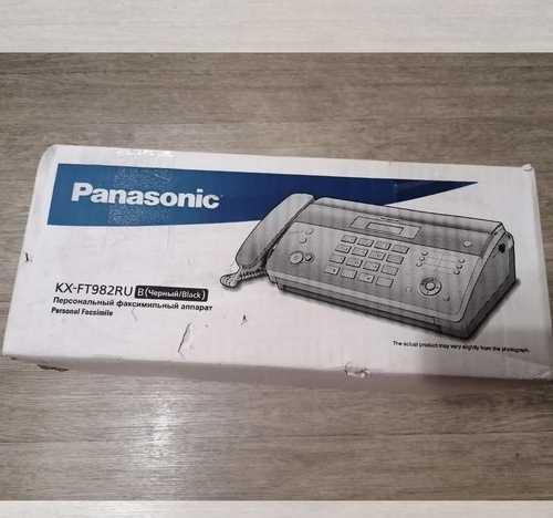 Факс panasonic kx ft982ru новый