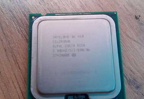 Процессор intel celeron 440