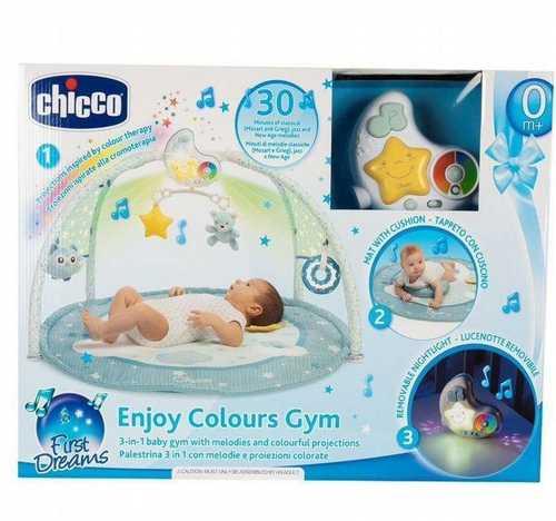 Коврик развивающий Chicco Enjoy Colors Gym