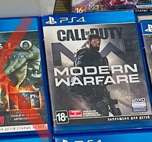 Диск COD MW ps4 (рус)