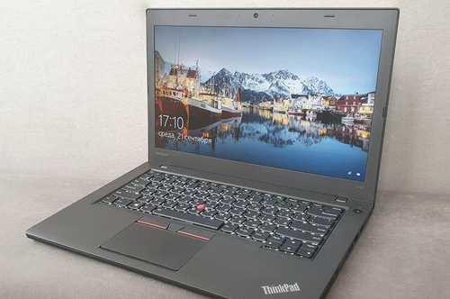 Надежный Мощный ThinkPad T460 i5-6300 8гб SSD256гб