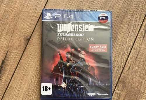 Wolfenstein youngblood deluxe edition ps4 NEW