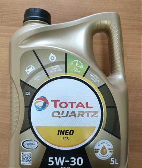 Масло мотор 5л 5w30 Total Ineo Quartz ECS