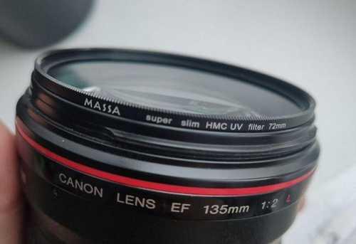 Объектив Canon EF 135mm f 2l USM