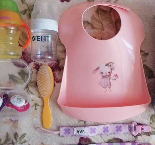 Соска бутылочка Avent поильник нагрудник термос