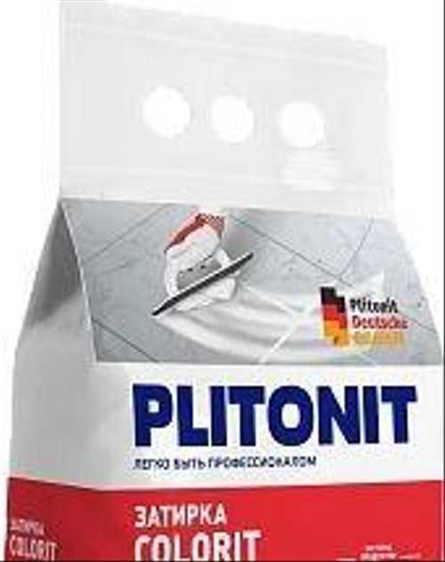 Затирка plitonit Colorit (светло-коричневая) -2кг