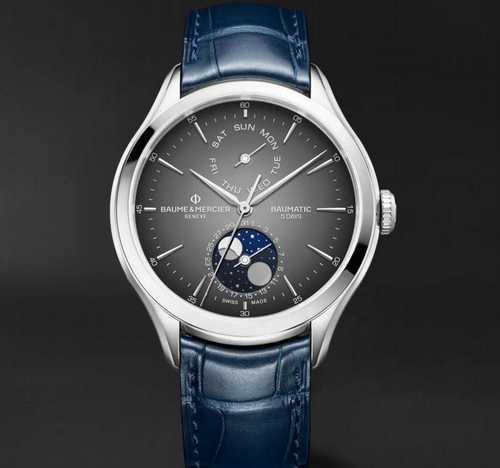 Новые Baume & Mercier Clifton Moon Phase Date
