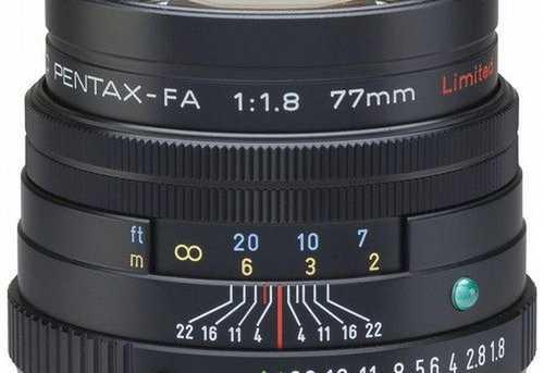 Объектив SMC Pentax FA 77 mm f/1.8 Limited