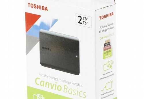 Внешний HDD Toshiba Canvio Basics 2 TB (новый)